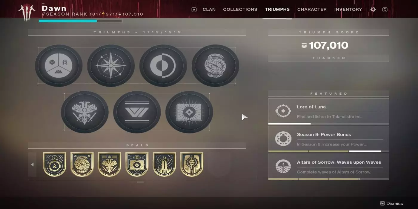 завършване на заглавието на Destiny 2