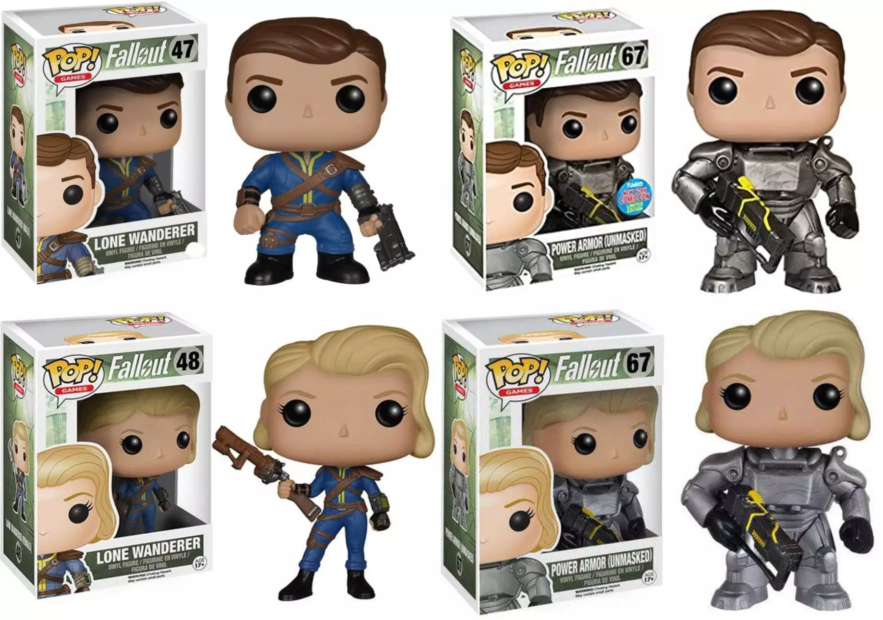 Fallout karaktè Funko Pops ak konbyen yo vo 147956_2