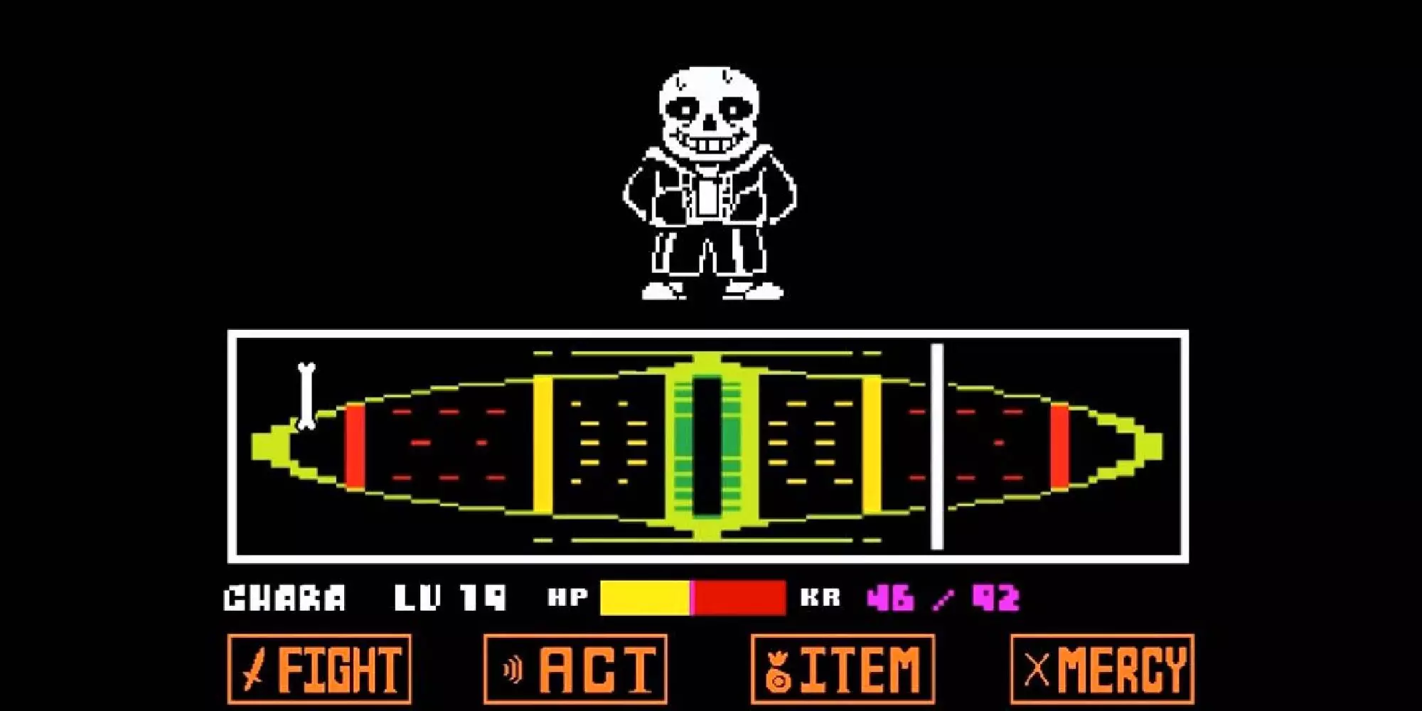 Loana khahlanong le Sans ho Undertale