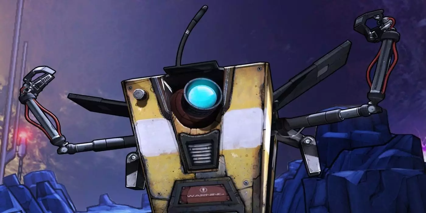 Borderlands Claptrap Promo-Bildkunst