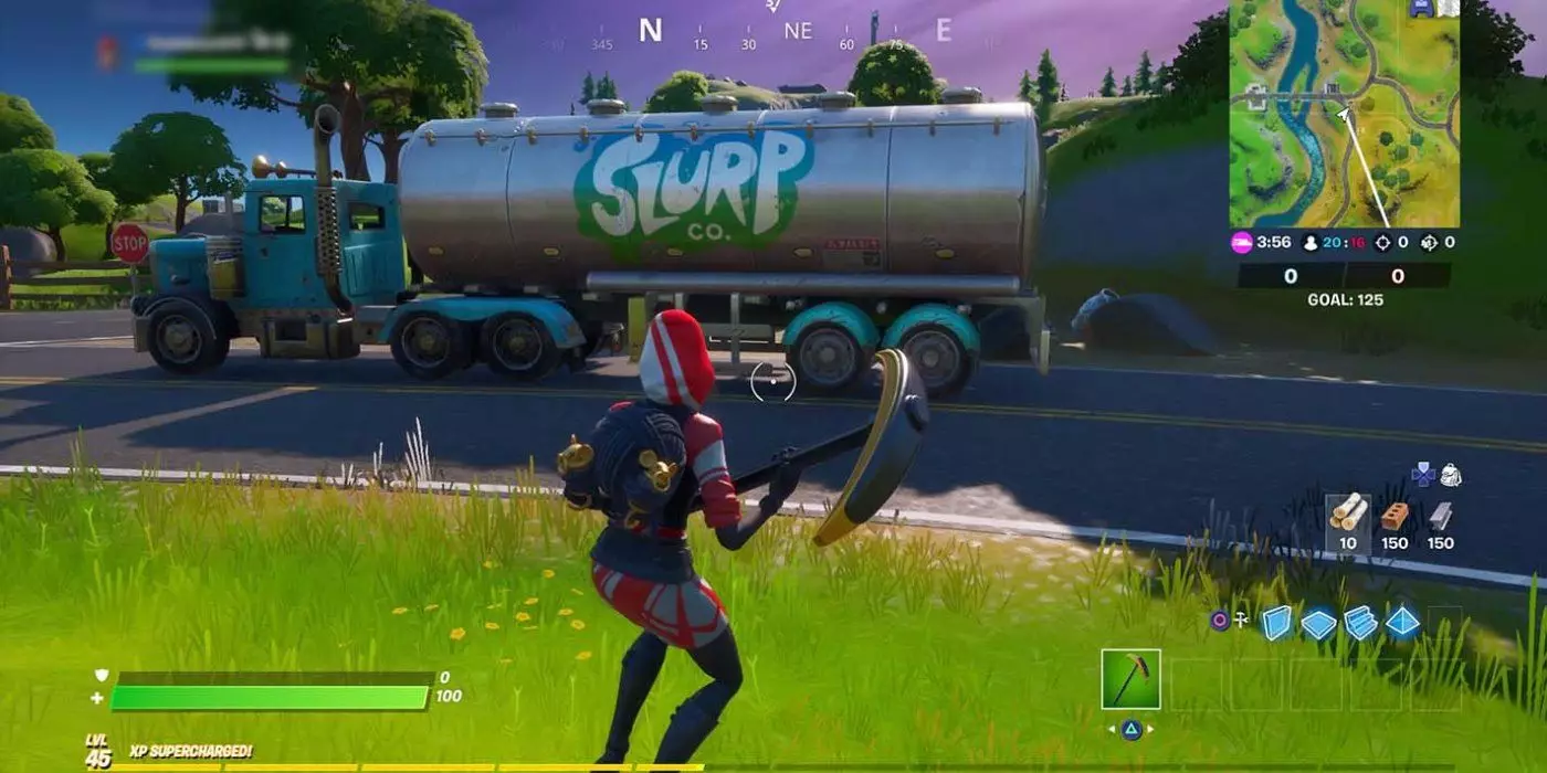 fortnite battle royale slurp teherautó