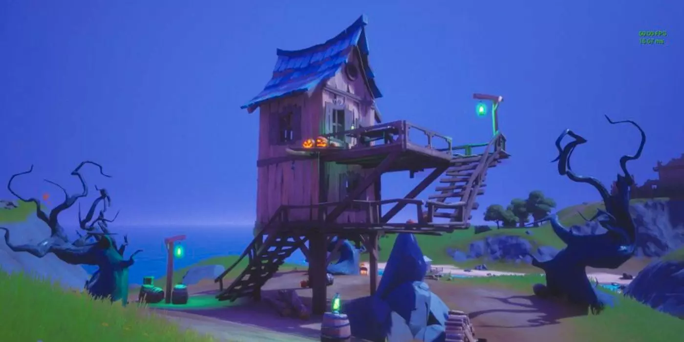 Hoe ziet een Fortnite Witch Shack eruit?