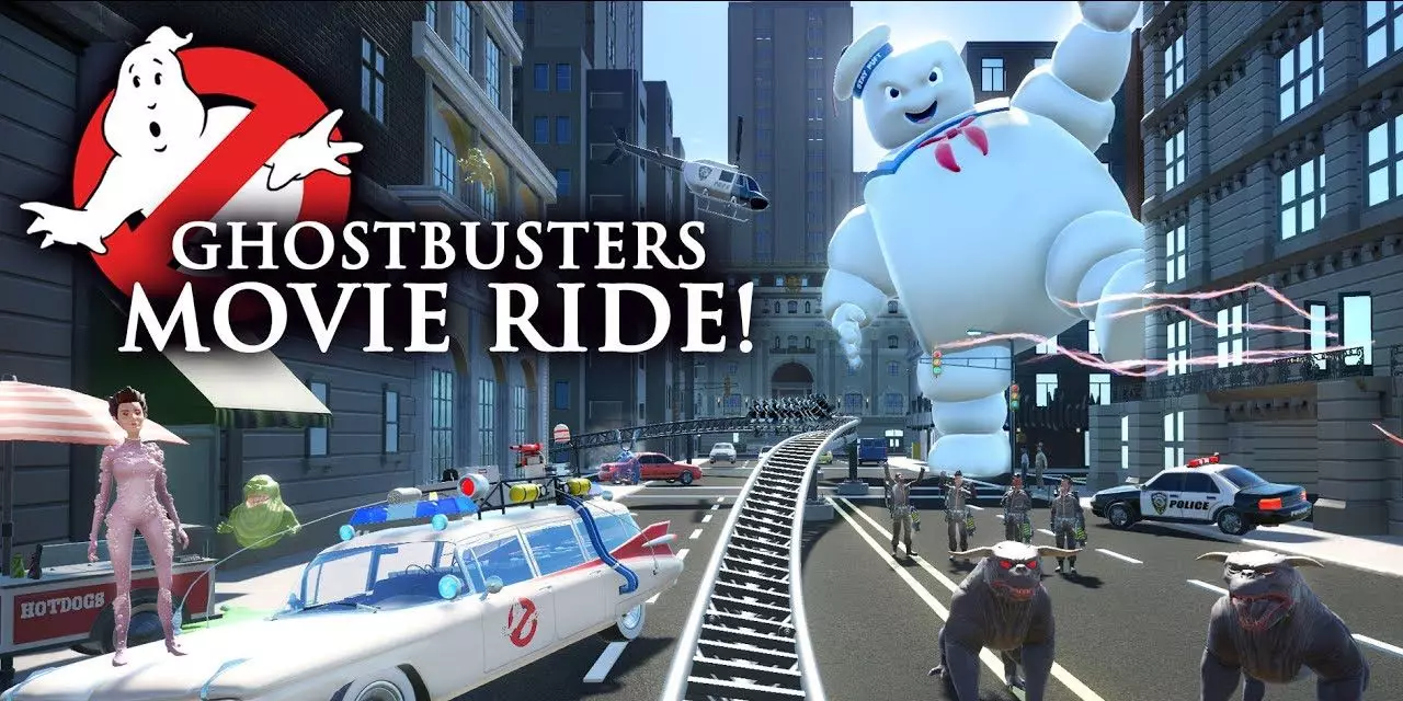 9 Ghostbusters Planet Coaster