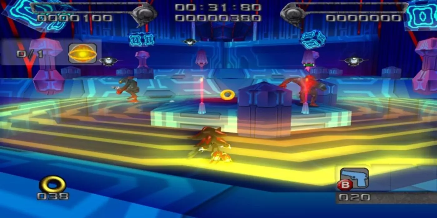 เกมเพลย์ Sonic Cyberspace เก่า