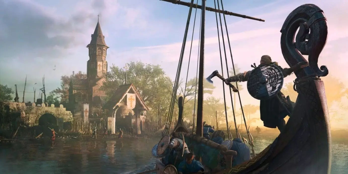 assassins creed valhalla ship shore