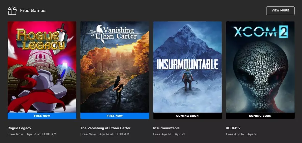 epic games store giochi gratis aprile 2022