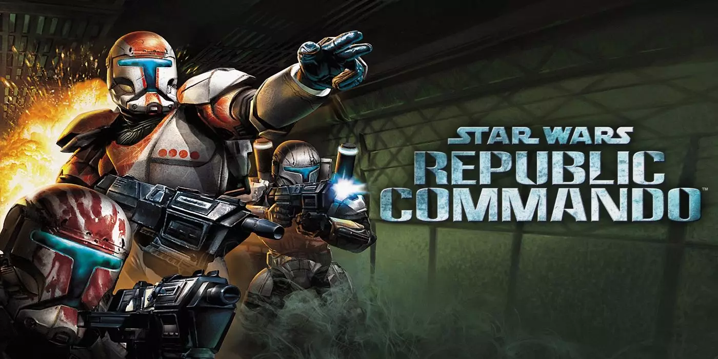 Arte e captura de pantalla de Republic Commando do xogo