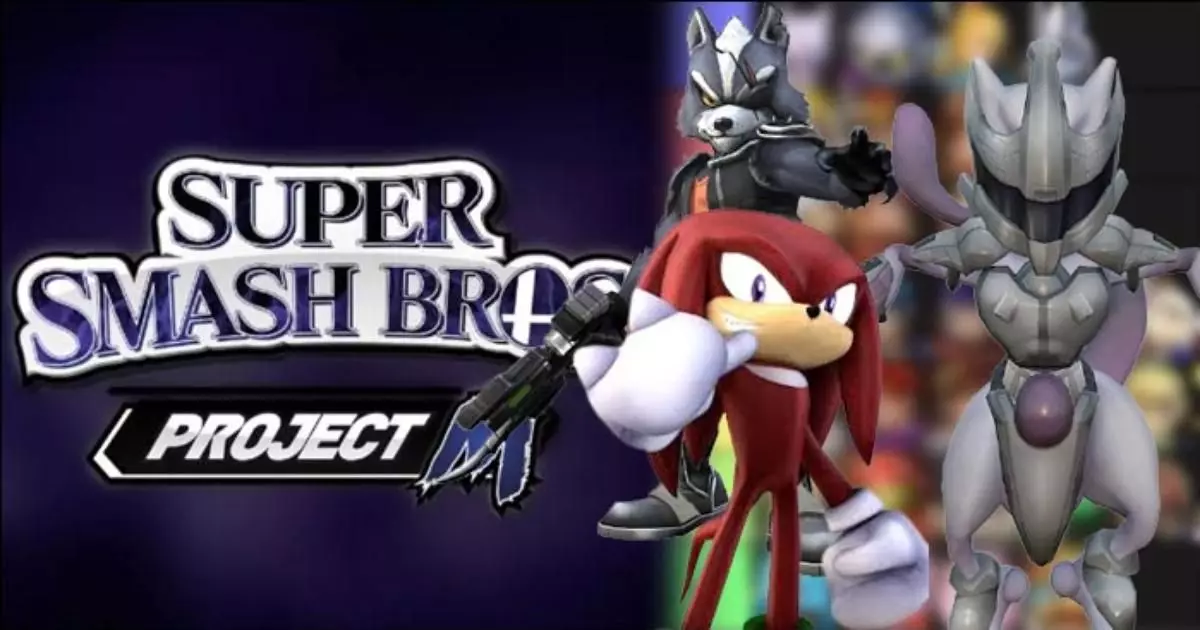 szuper smash bros projct m