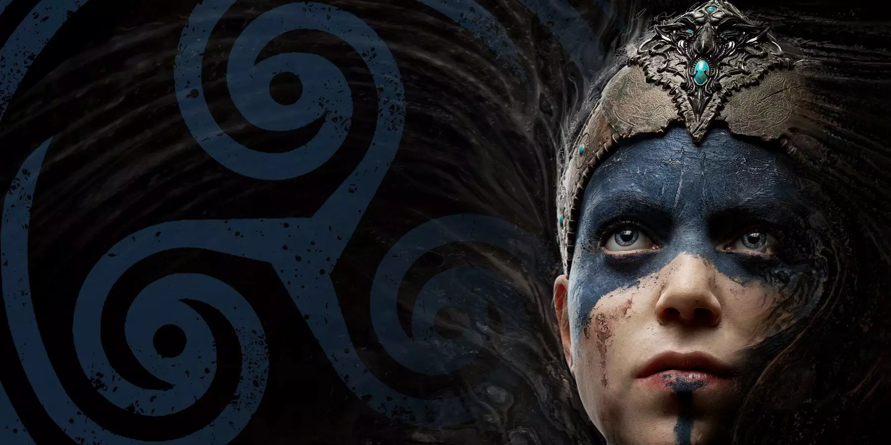 Senua från Hellblade: Senua's Sacrifice.