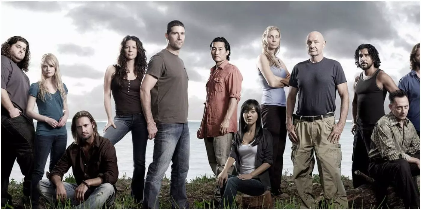 O elenco de Lost da primeira tempada