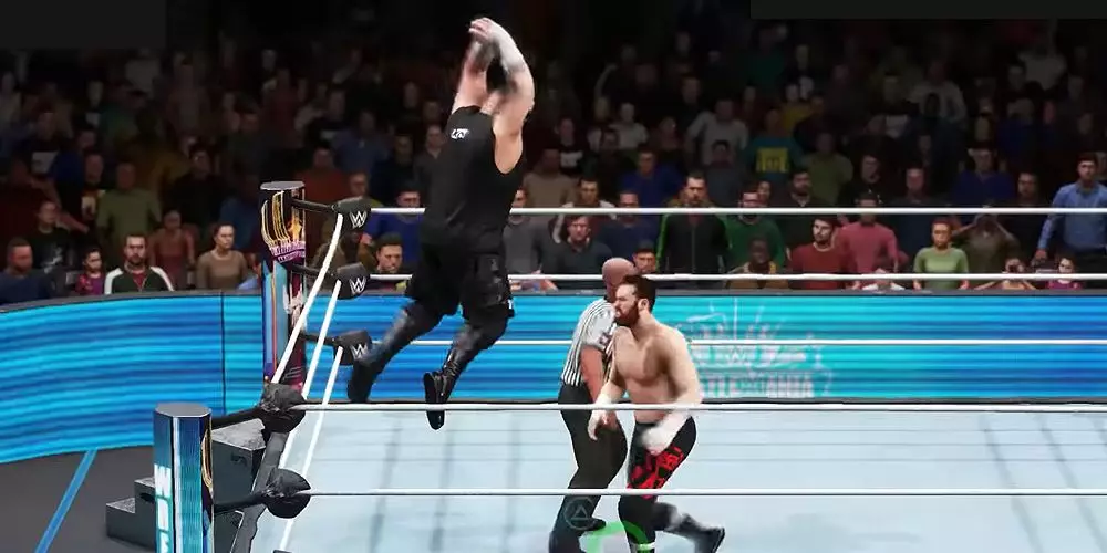 WWE-2K20-Кевин-Оуэнс-мубтало оид ба Сами-Зейн