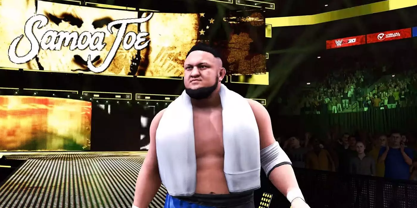 wwe 2k20 самоа joe подъезд