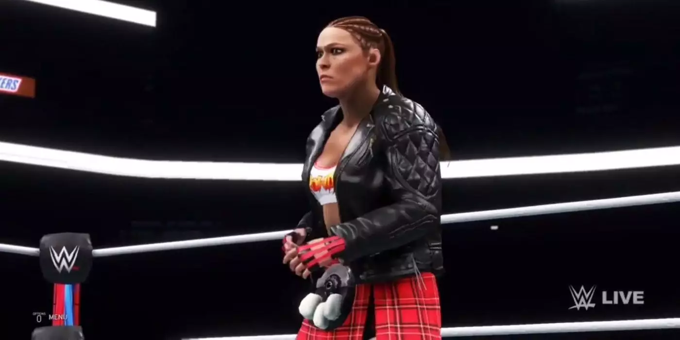 wwe 2k20 глитч