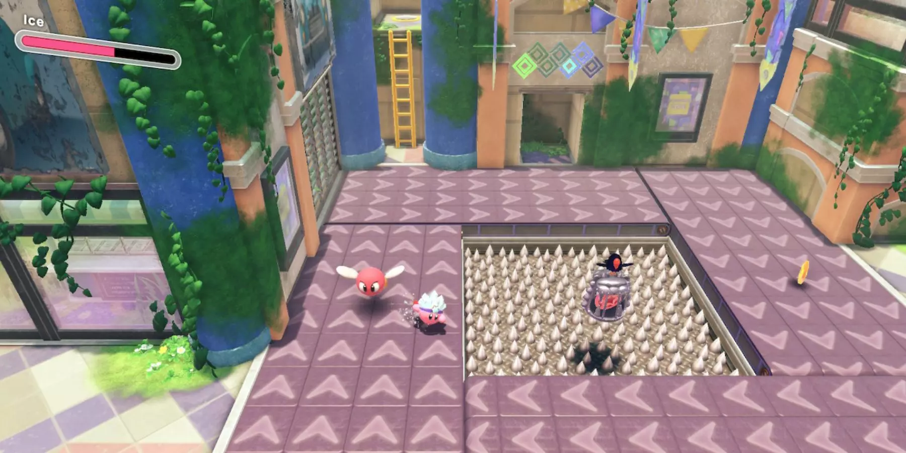 kirby-forgotten-land-alivel-mall-hidden-waddle-dee-chase