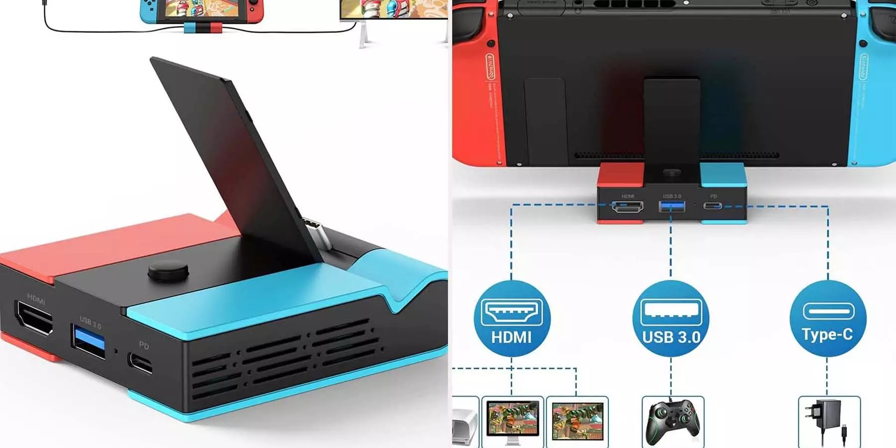 Knofarm Charging Dock Fir Nintendo Switch