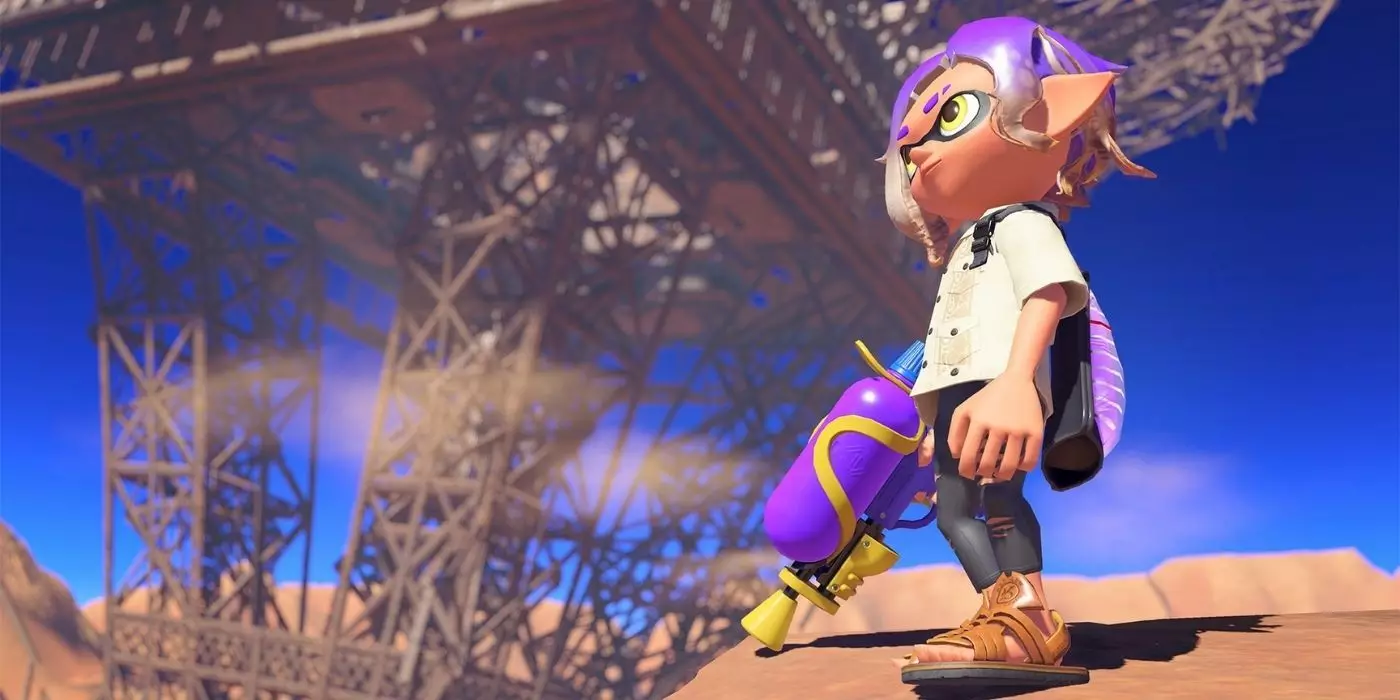 splatoon 3 purpura nga tinta