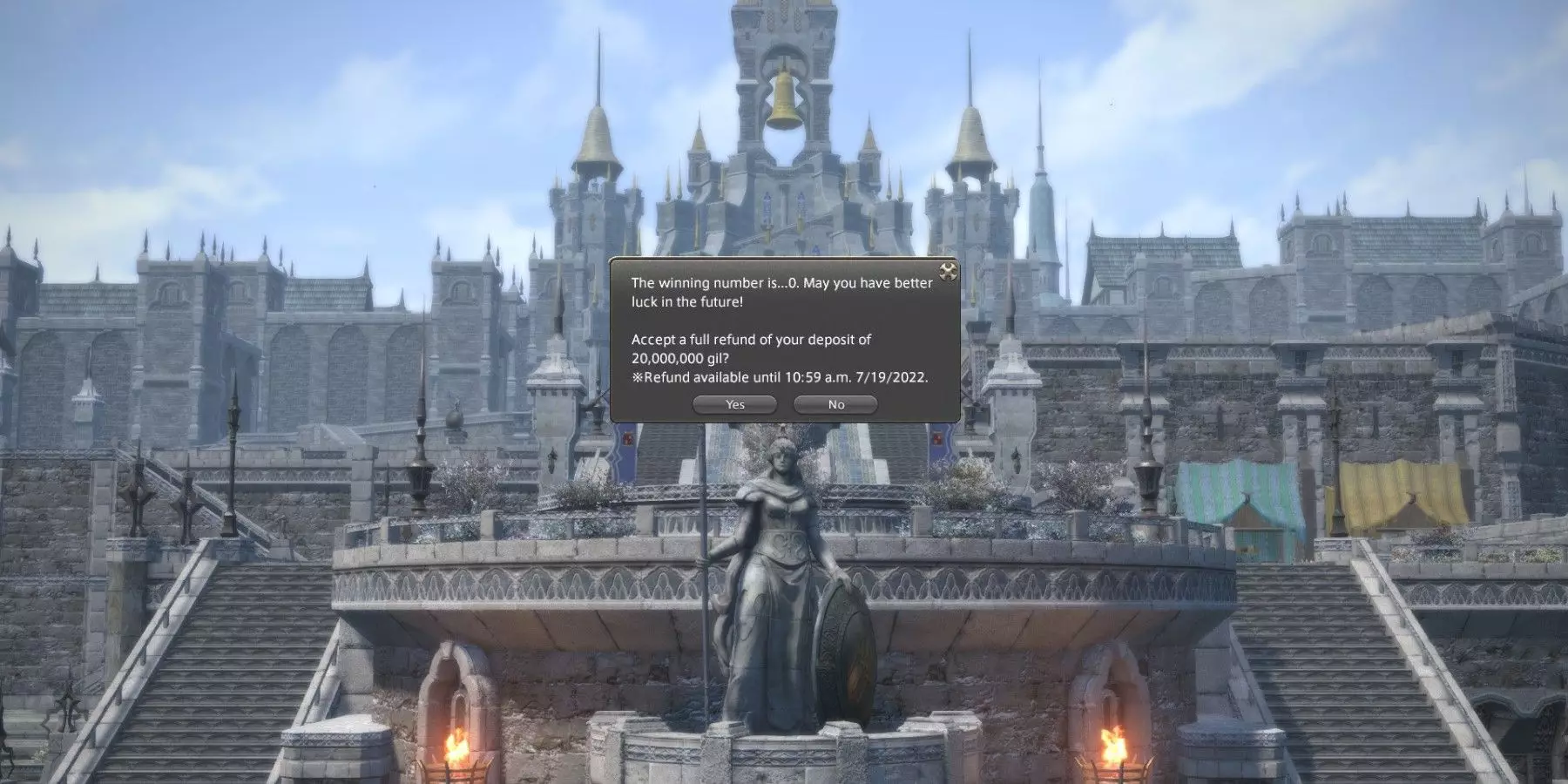 errors de loteria ffxiv