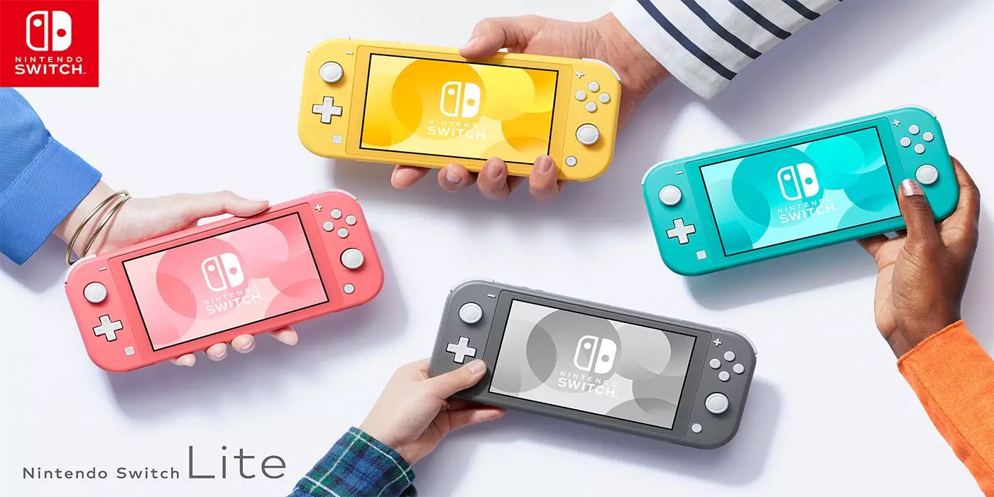 Warna dan batu karang Nintendo Switch Lite