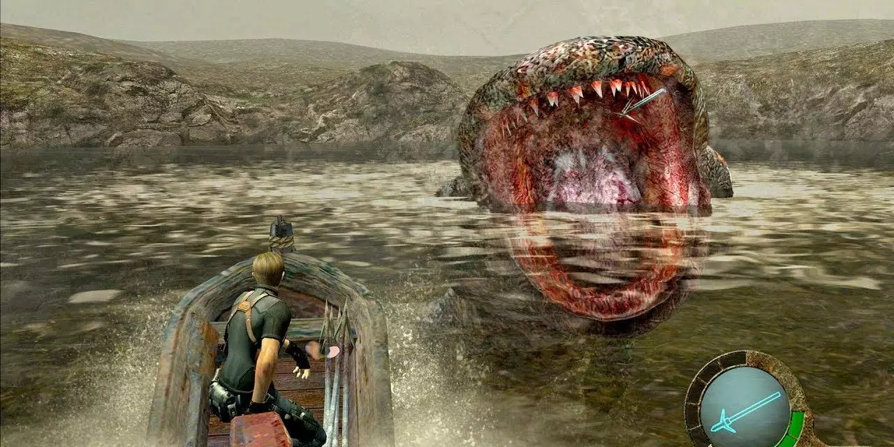 ເກມcube Resident Evil 4 Del Lago Lake Monster