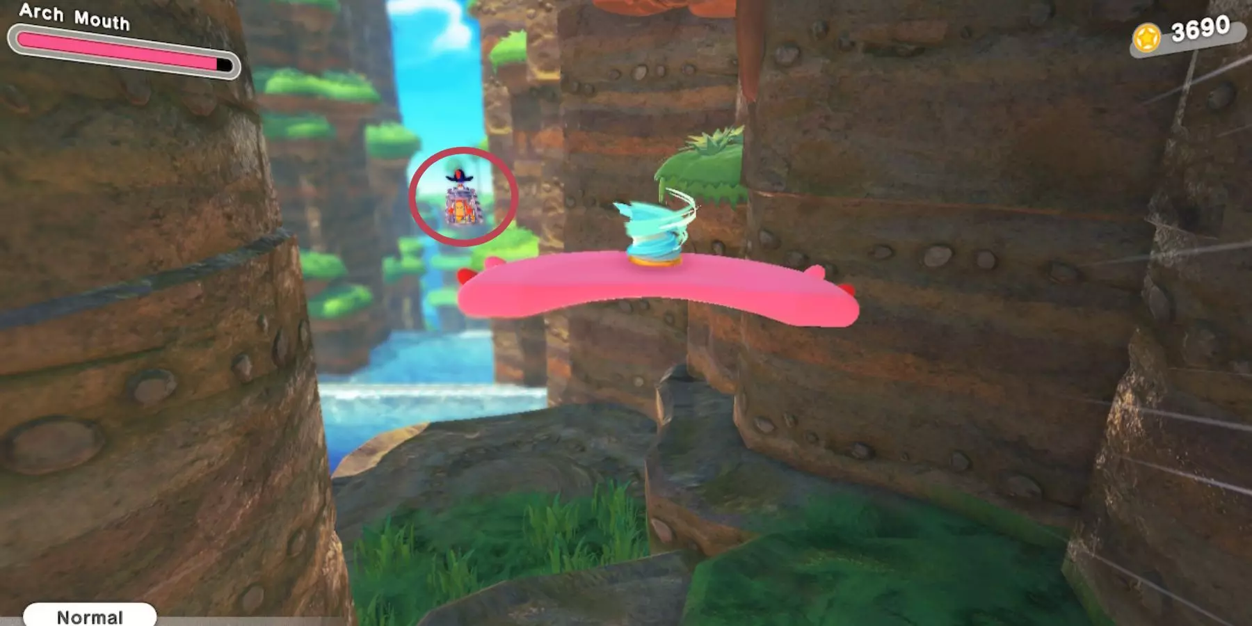 kirby-and-the-forgoten-land-arch-mouth-waddle-dee