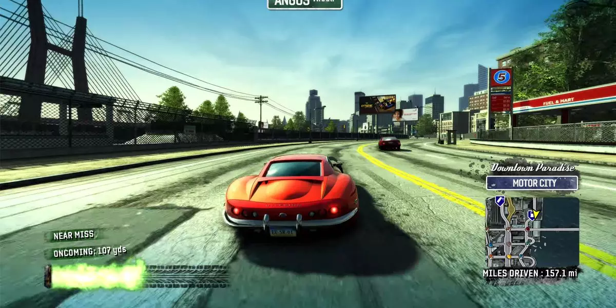 Burnout Paradise - การเล่นเกมขับรถ