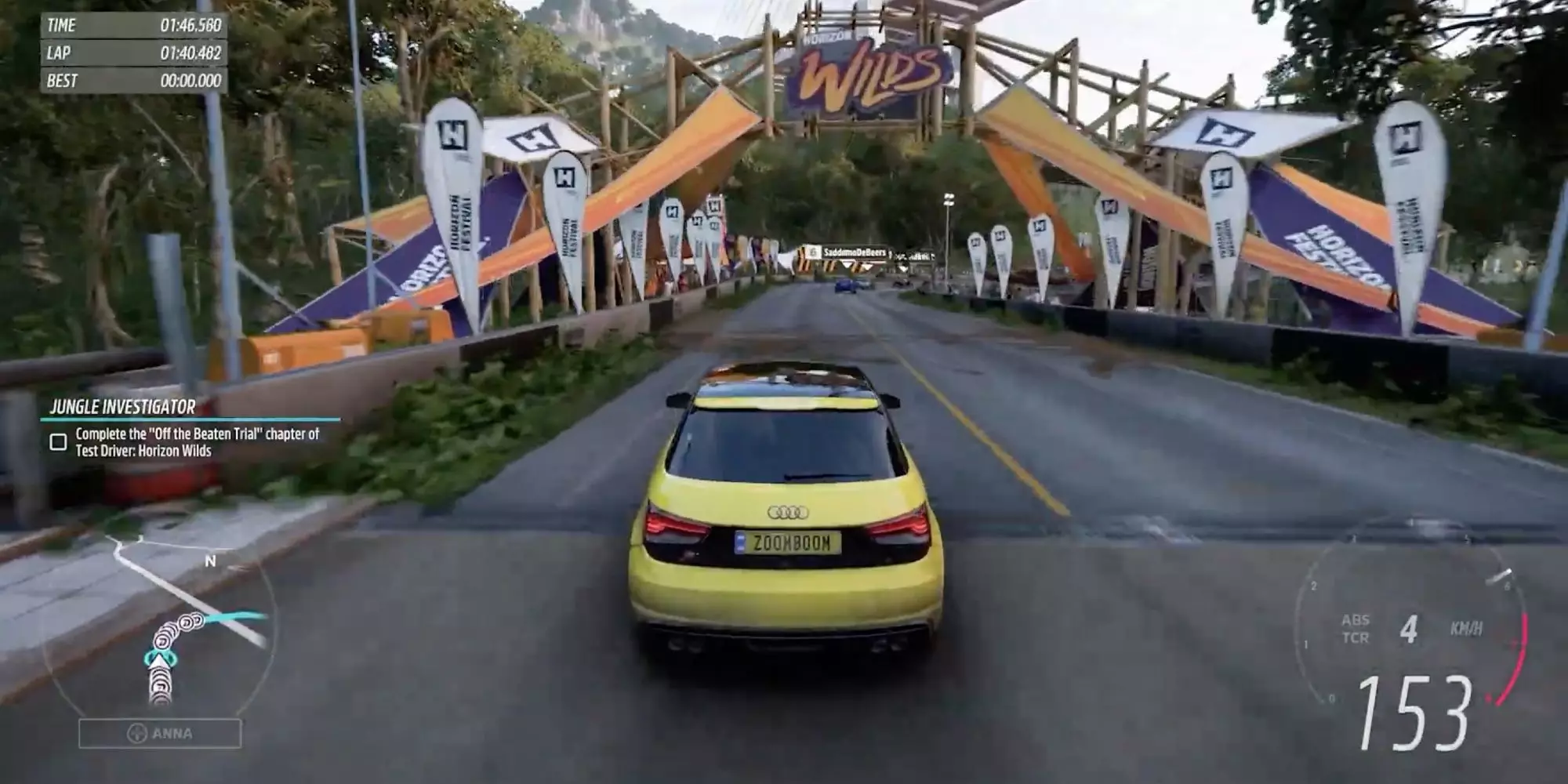 Forza Horizon 5 - Audi S1 - Igralec premaga čas kroga na festivalu Horizon