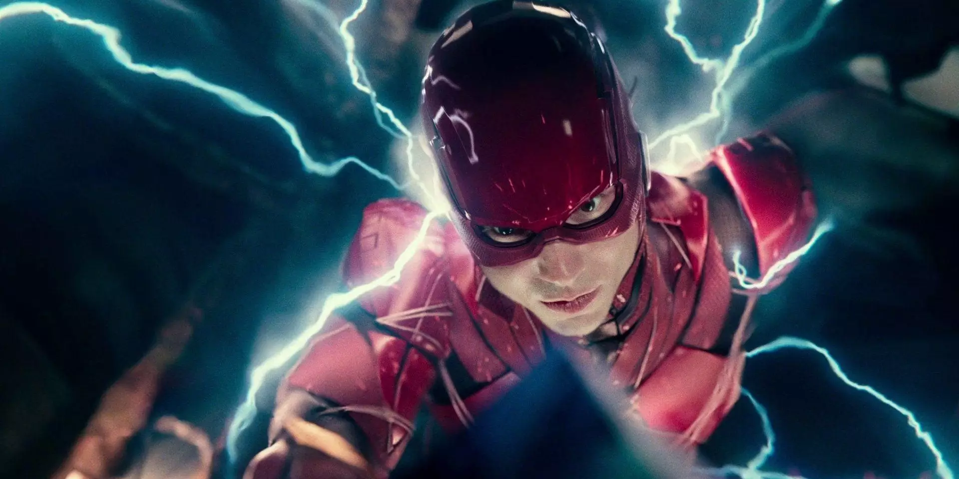 Ezra Miller mar an Flash in Justice League