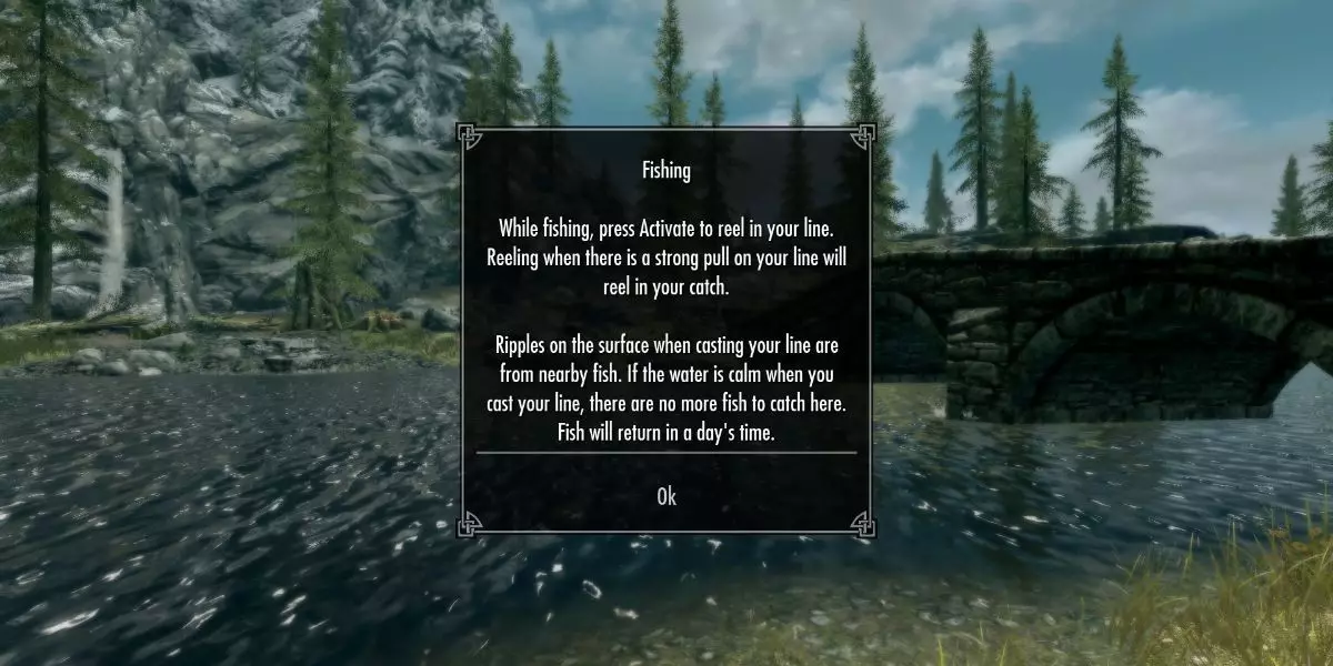 Skyrim سالگره ايڊيشن ڪيئن مڇي مارڻ گائيڊ