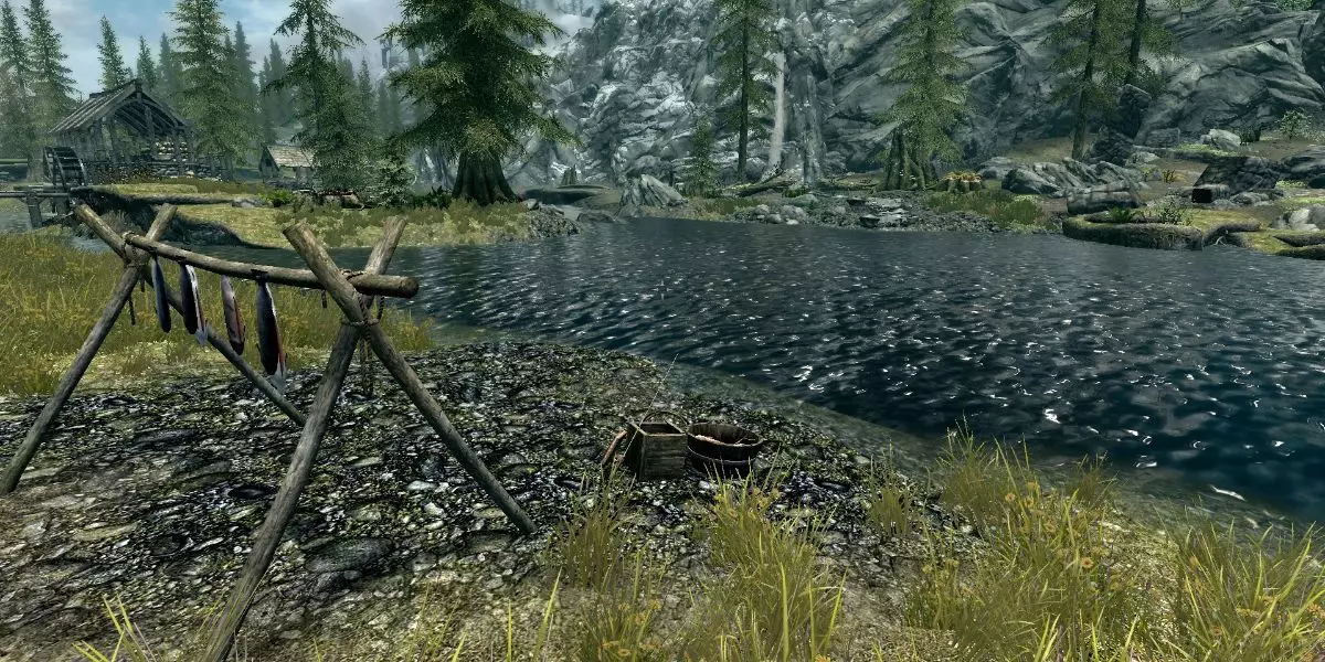 Skyrim Anniversary Edition Catchable Fish Unique Items Ringer Fiskeguide