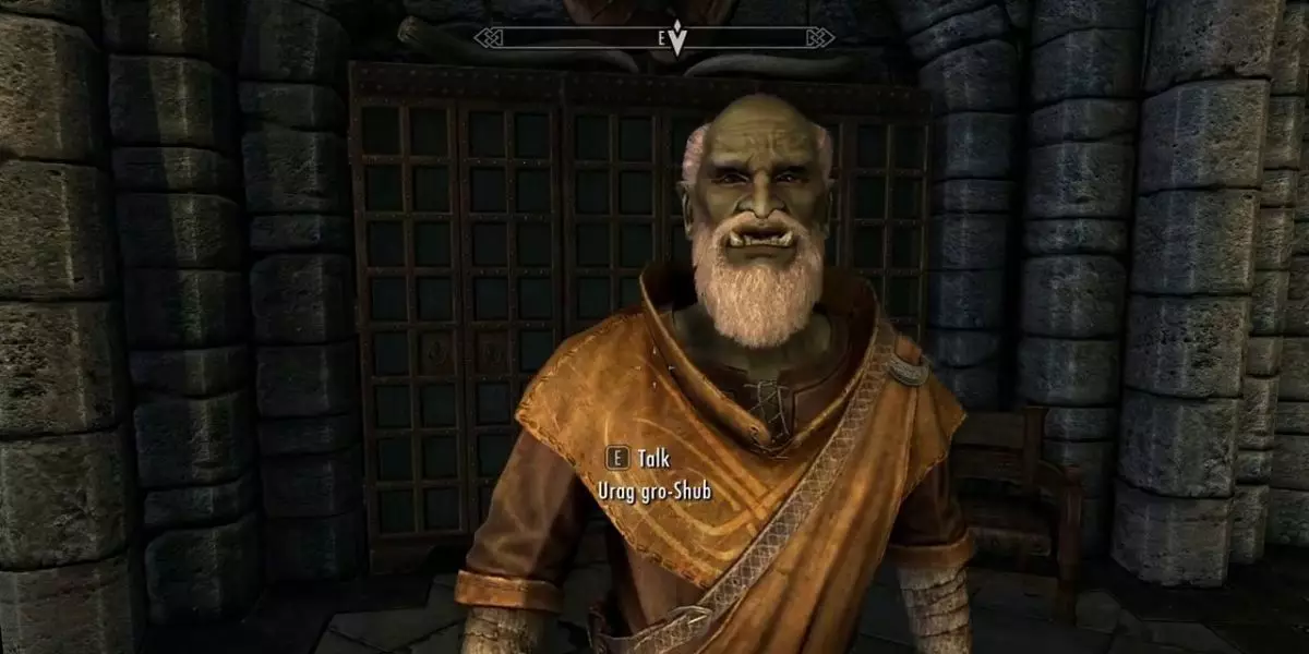 Mellores citas de NPC Skyrim Urag gro-Shub College of Winterhold