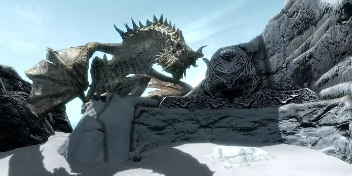 NPC шилдэг ишлэлүүд Skyrim Paarthurnax 1