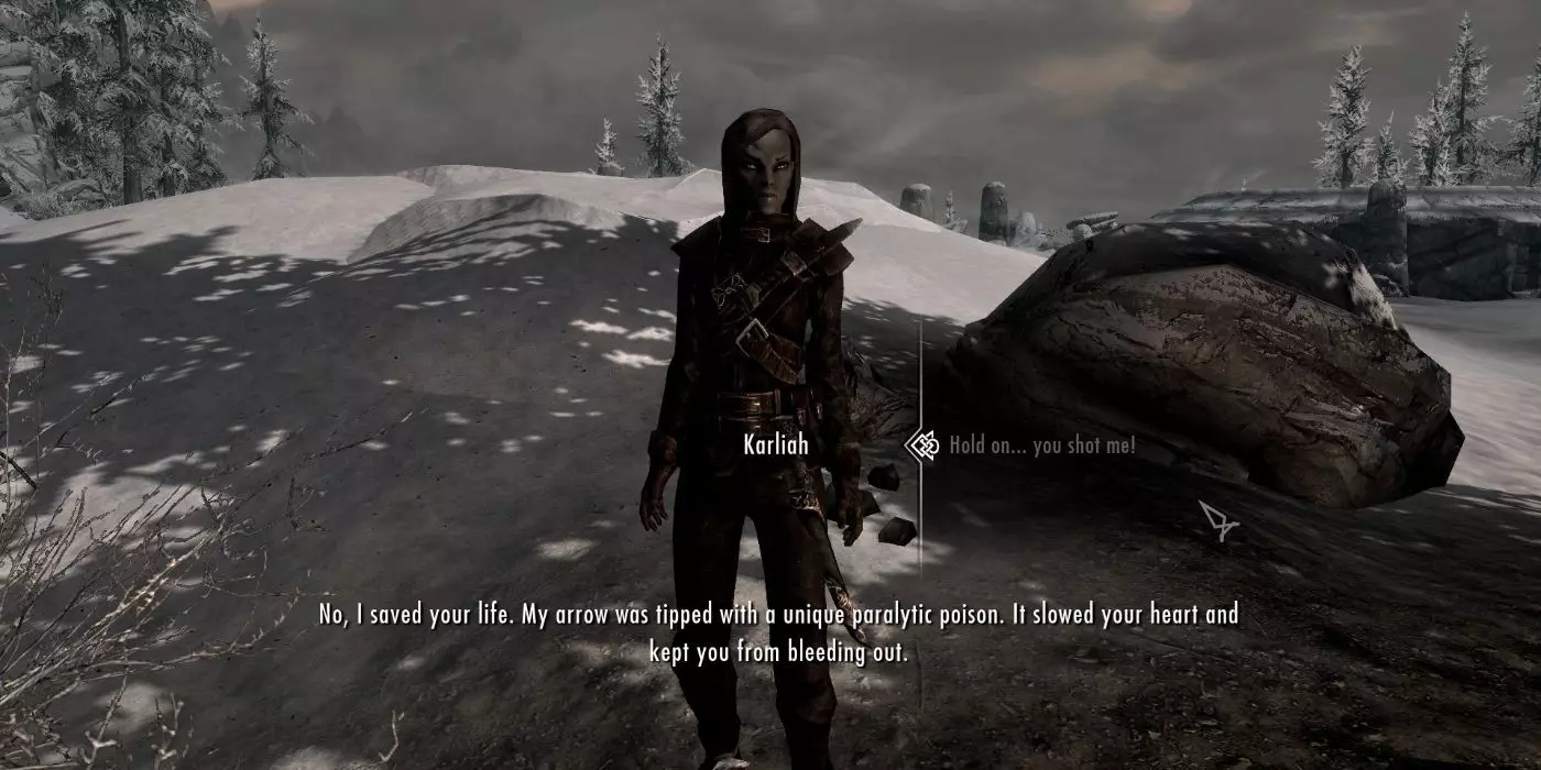 Skyrim karliahın yayını