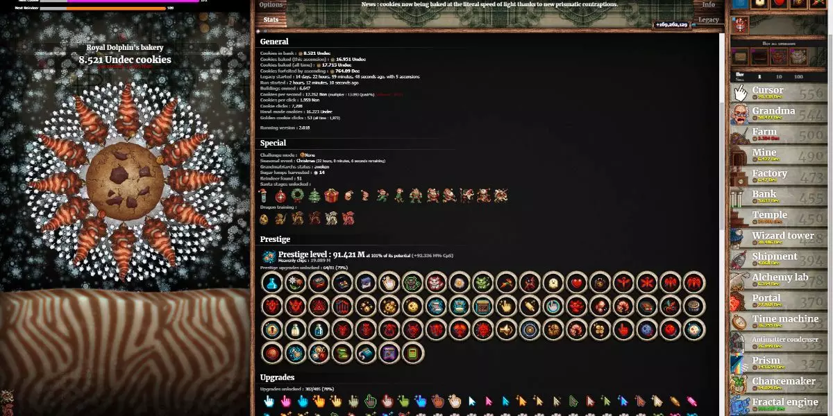 Cookie Clicker Mea uma e te manaʻomia e te iloa e uiga i tina matua faʻauʻu Taaloga Idleverse