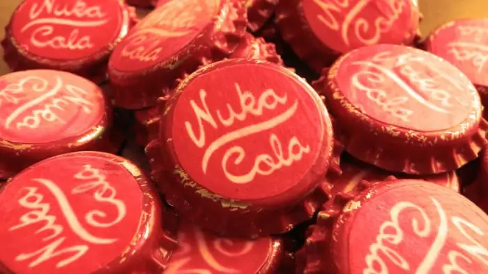 Fallout 4 Nuka Cola pudelikorkide hunnik