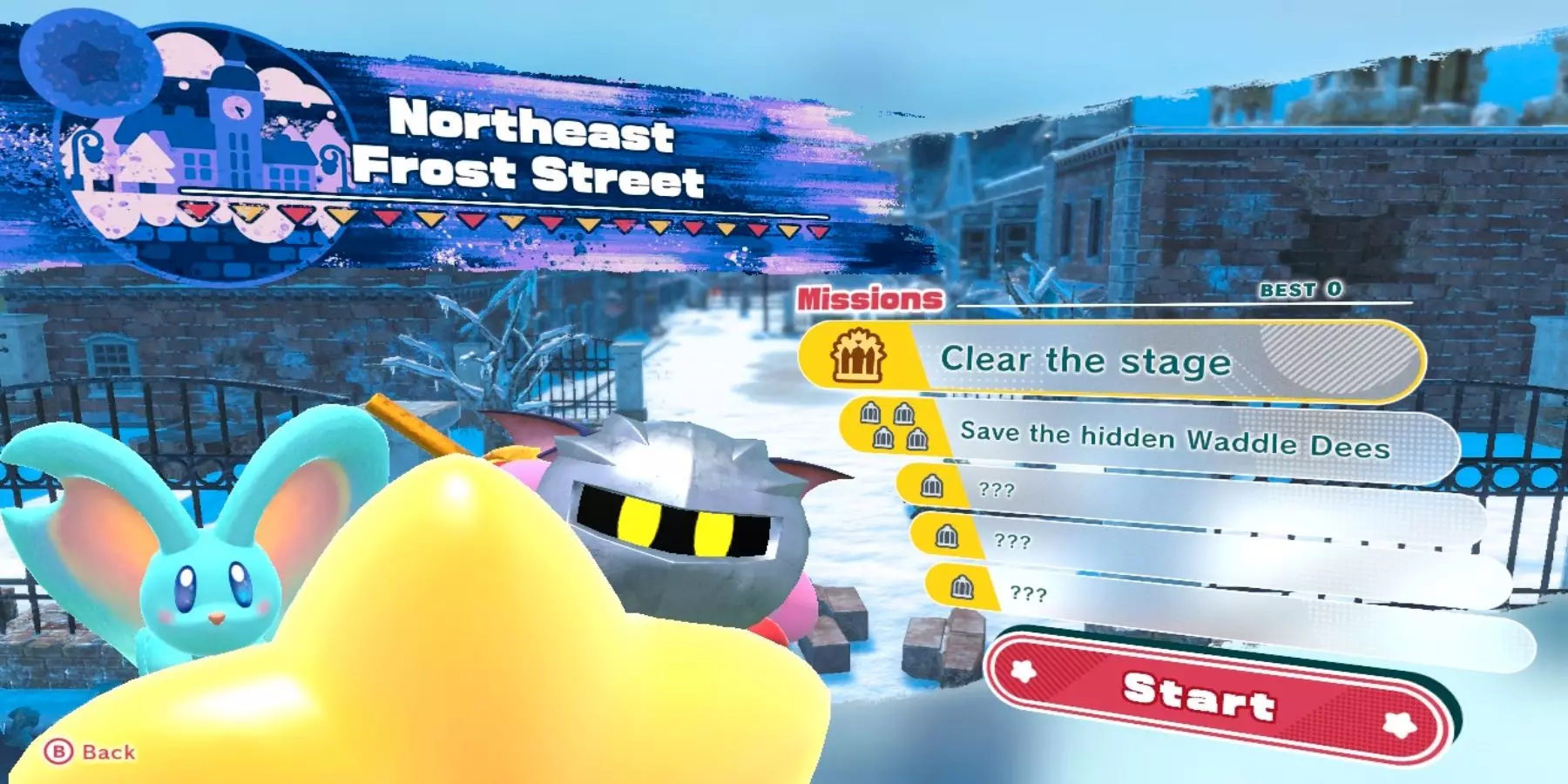 Kirby and the Forgotten Land: Northeast Frost Street Missions a Waddle Dees Guide