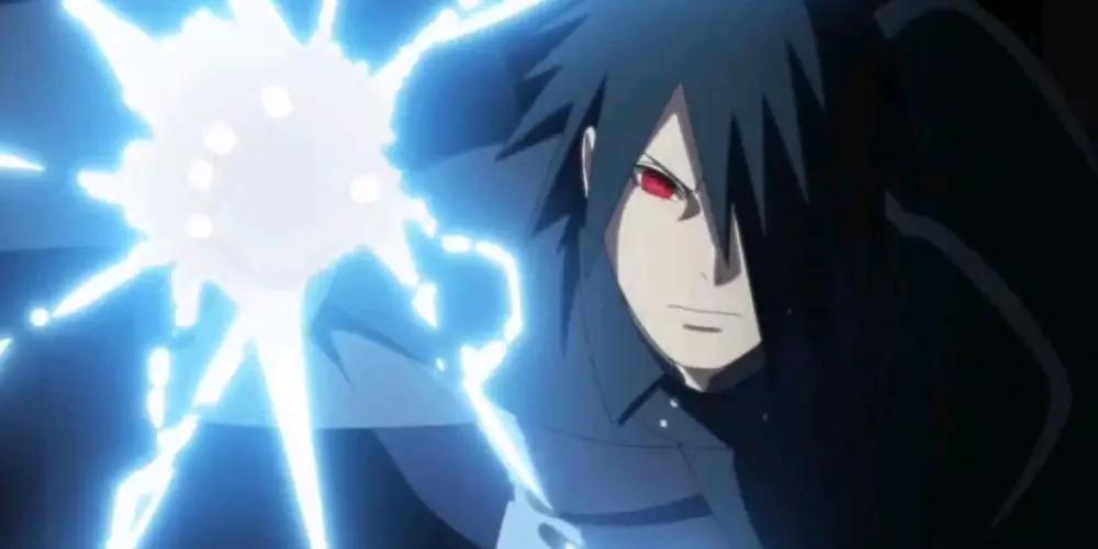 Naruto Sasuke Uchiha Chidori Lightning vabastab Jutsu Boruto