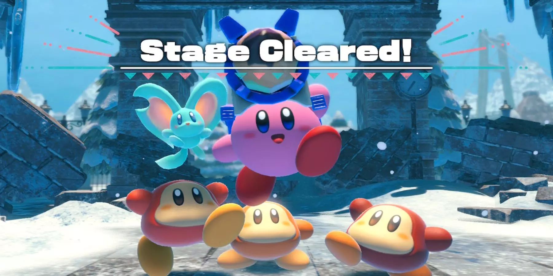 Kirby and the Forgoten Land: Metro on Ice - Waddle Dee ස්ථාන සහ දූත මණ්ඩල මාර්ගෝපදේශය