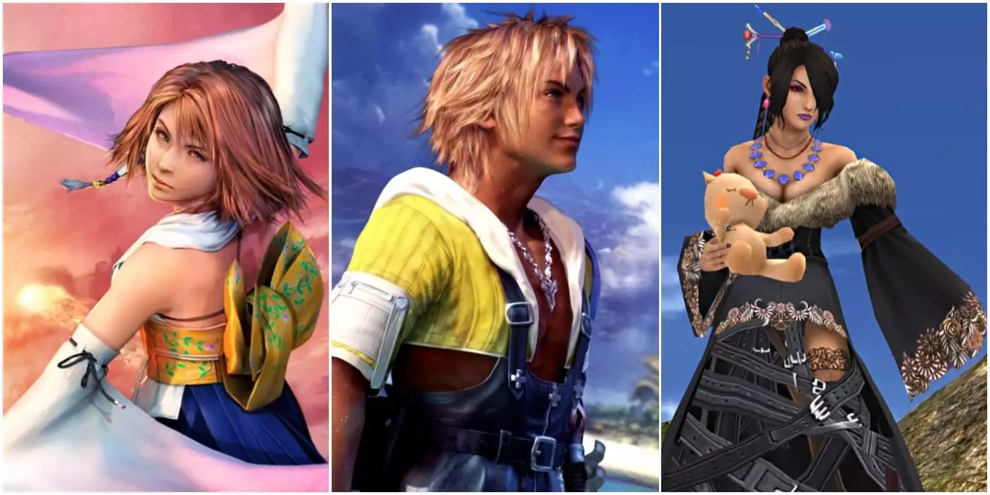 Final Fantasy X Todos los miembros del grupo clasificados según la promoción de diseño