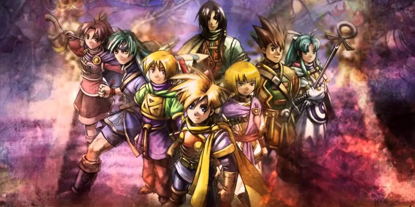 Werbegrafik von Golden Sun