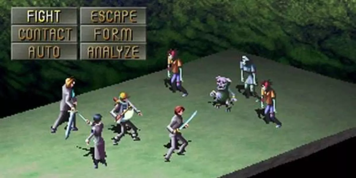 Una batalla en Revelations Persona