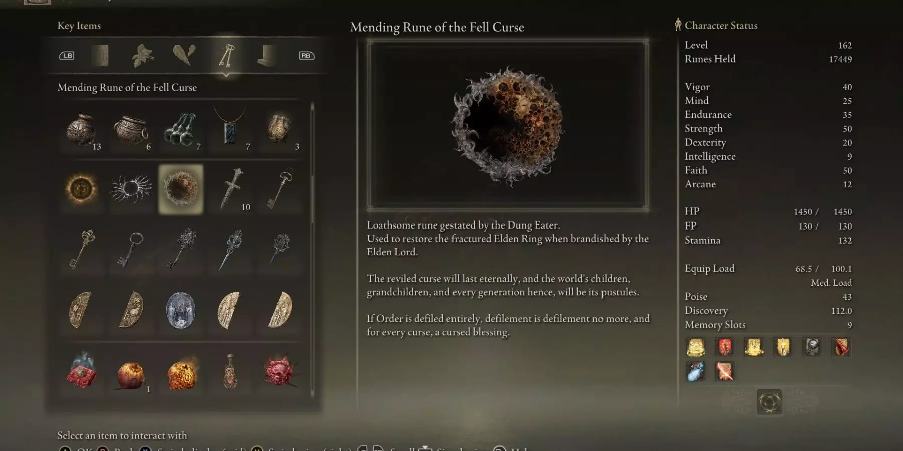 Elden Ring Guide Dung Eater Questline Rine Of The Fell Curse