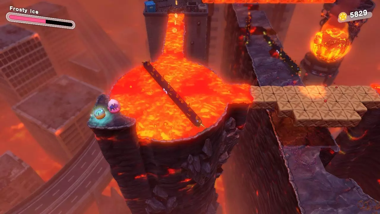 Kirby en het vergeten land - Verover de Inferno Road 11