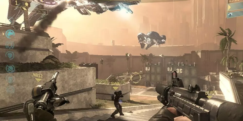 ພາບຫນ້າຈໍຂອງ Halo 3 ODST firefight