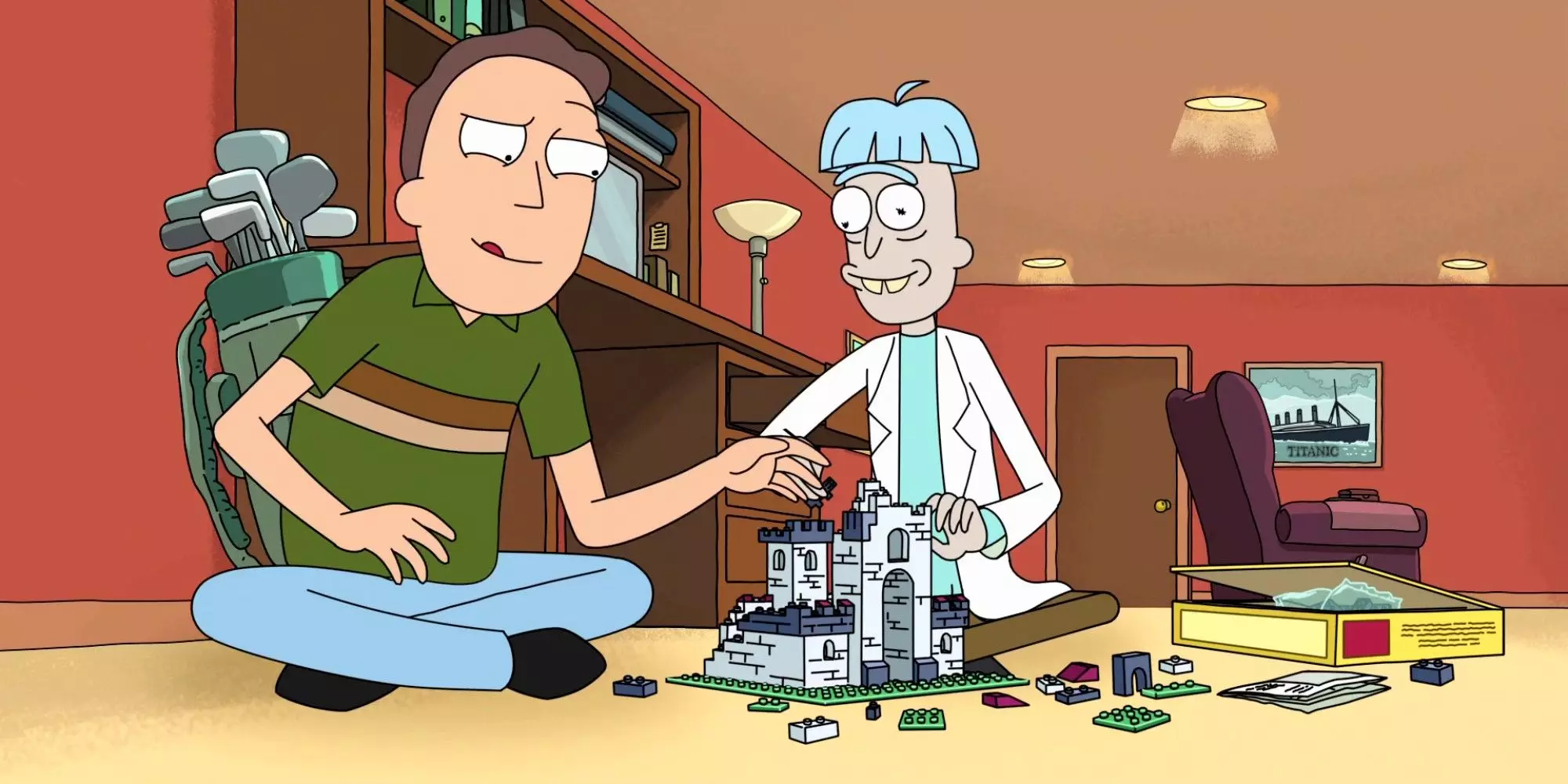 jerry dhe doofus rick in rick and morty