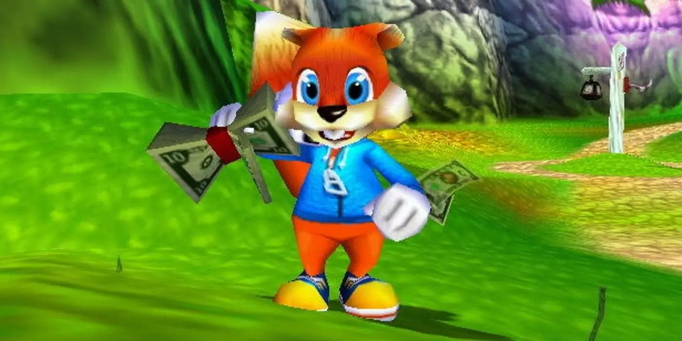 Conker ten diñeiro en efectivo