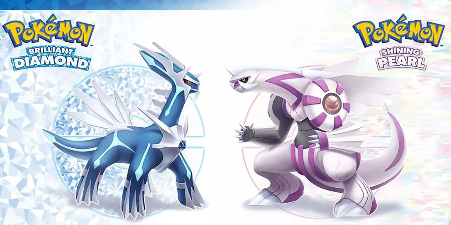 Pokemon brillanter Diamant und glänzende Perlenkunst von Dialga und Palkia