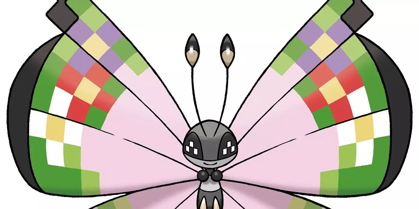 Pokemon VIvillon Motif Fantaisie