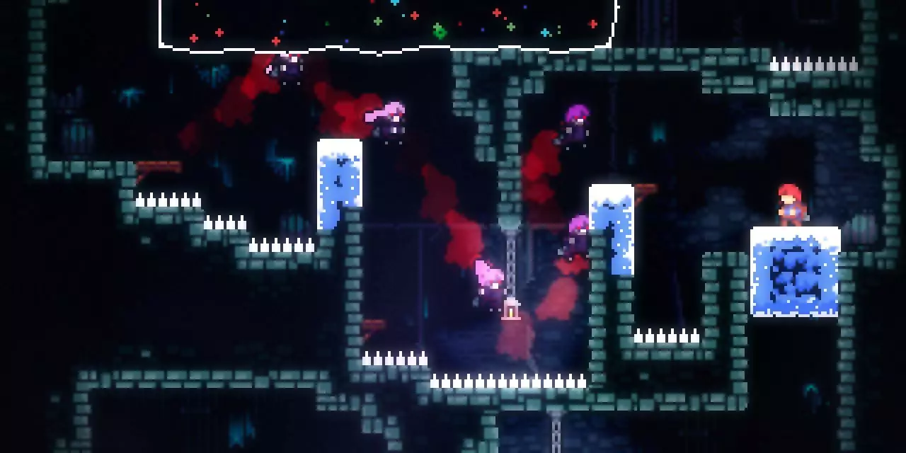 Spike-Höhle in Celeste