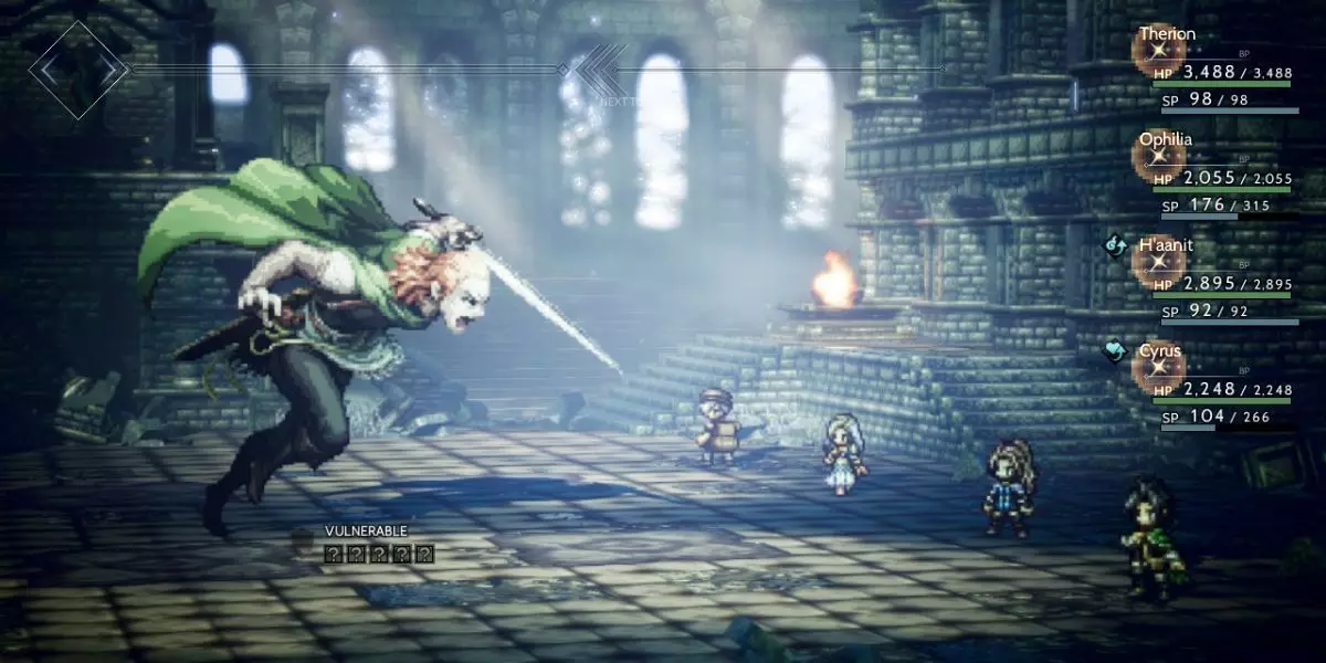 Octopath Gezgin Yeşil Paralı Asker