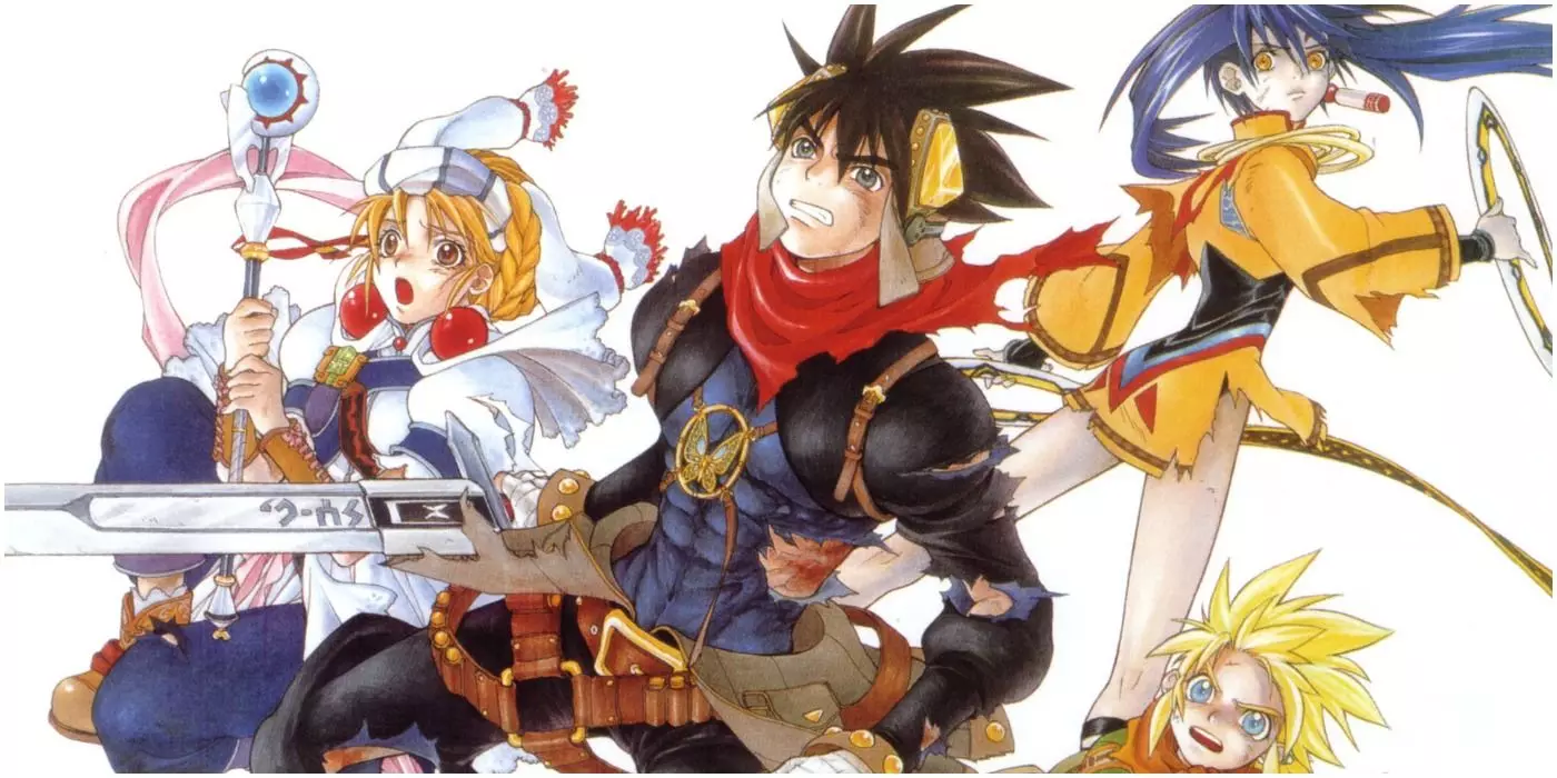 Grandia 2 inobata chiyero pakati pekuseka uye nerima overtones